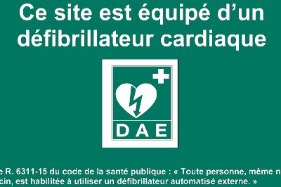 DAE – Utilisation du Défibrillateur Automatisé Externe – Aptitude ...